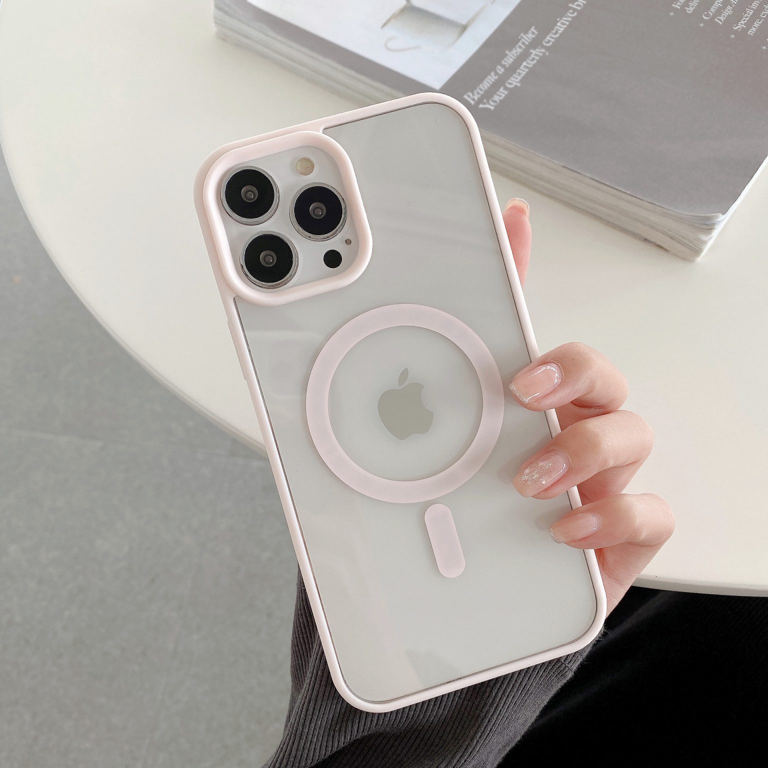 Transparent Silicone MagSafe Case for Apple iPhone Series – UpCase