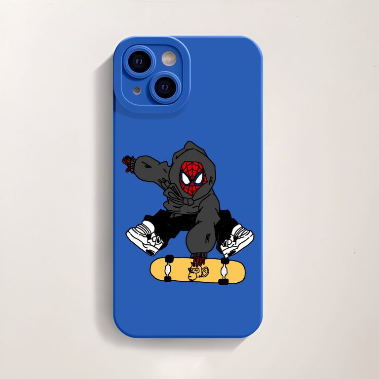 Skater Hero Graphic Silicone Case for Apple iPhone Series – UpCase